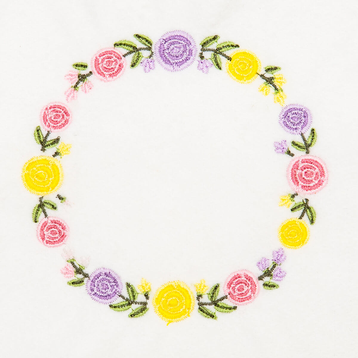 Matriz de Bordado Moldura Floral em Vários Tamanhos | E-Bordados